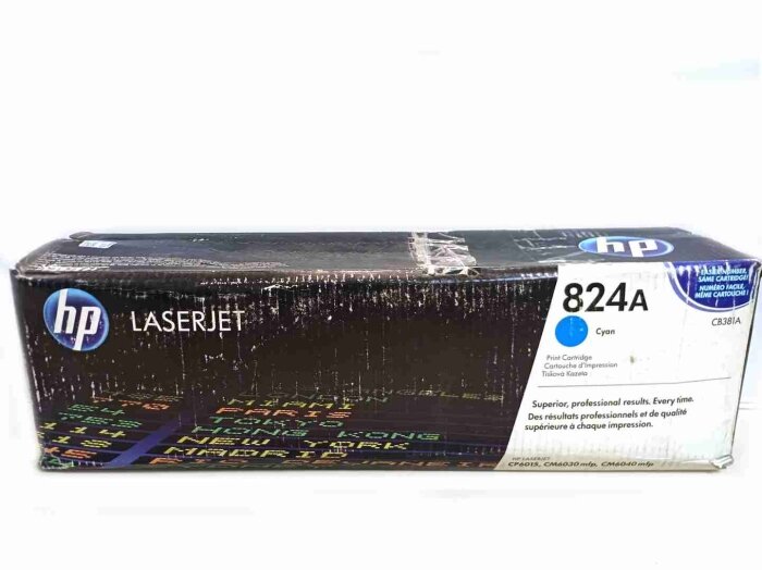 Картридж HP 824A CB381A голубой