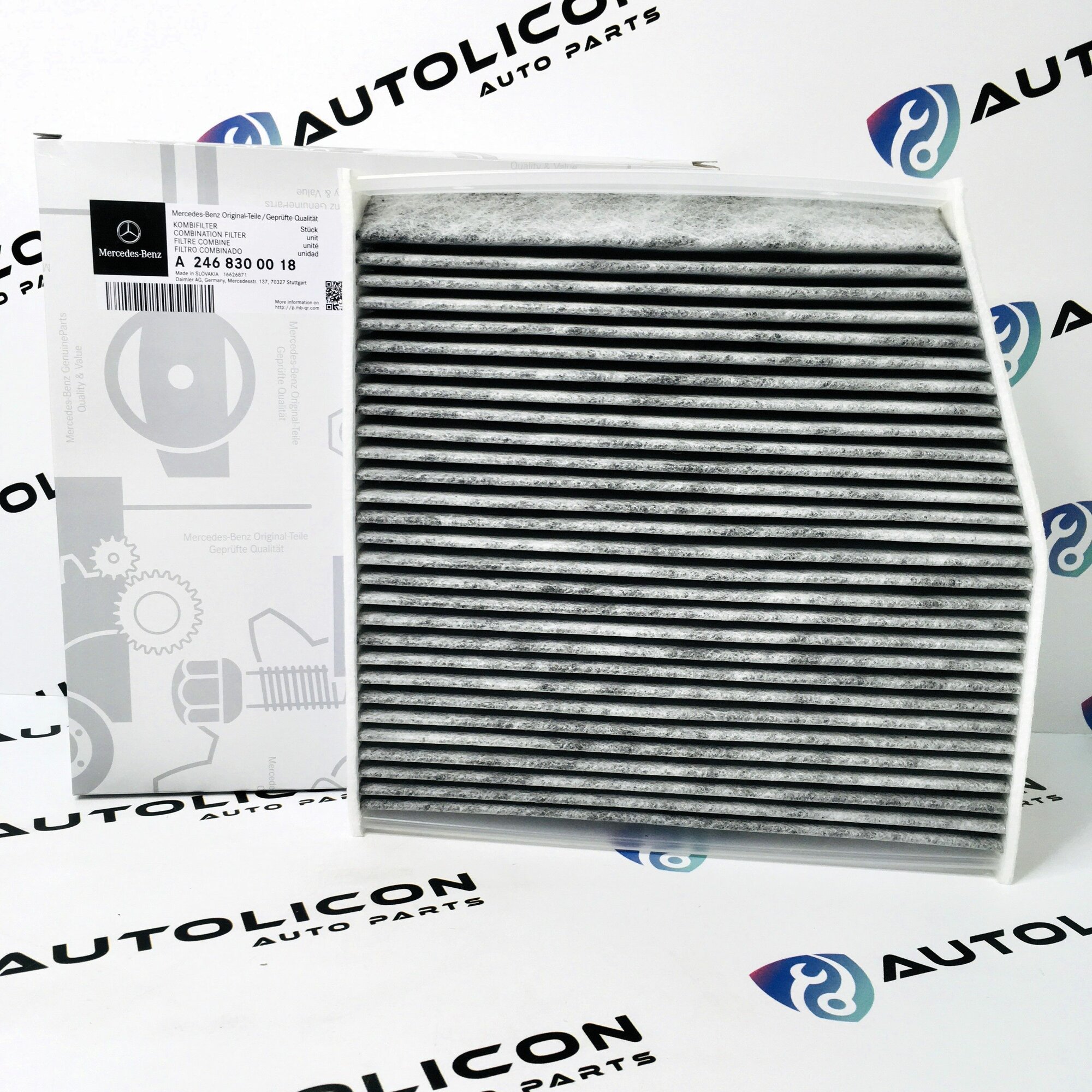 Фильтр салонный угольный A2468300018 Mercedes W176 GLA X156 CLA C117 W246 Инфинити QX30 / MANN CUK26007 K1346A LAK879
