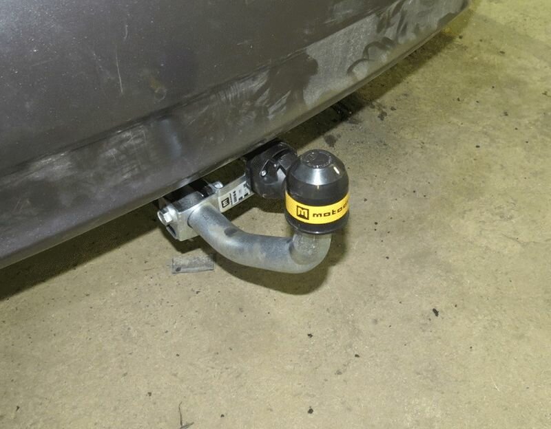 Фаркоп с эл-кой Smart для Hyundai Solaris 2010-2017, Kia Rio 2011-2017 (оцинк. Шар)(паспорт и сертификат в комплекте) 90910-A. Motodor