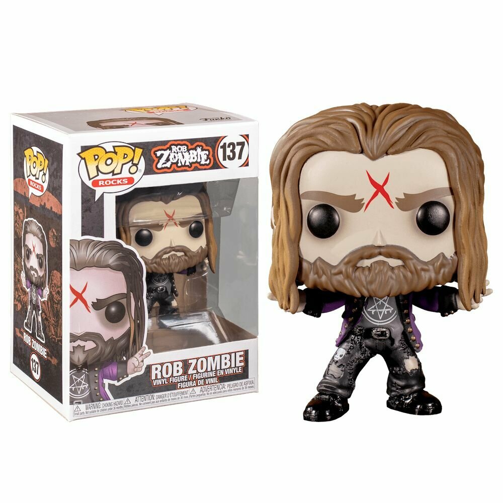 Фигурка Funko POP Rob Zombie из серии Rocks Music / Роб Зомби из Музыканты Фанко ПОП