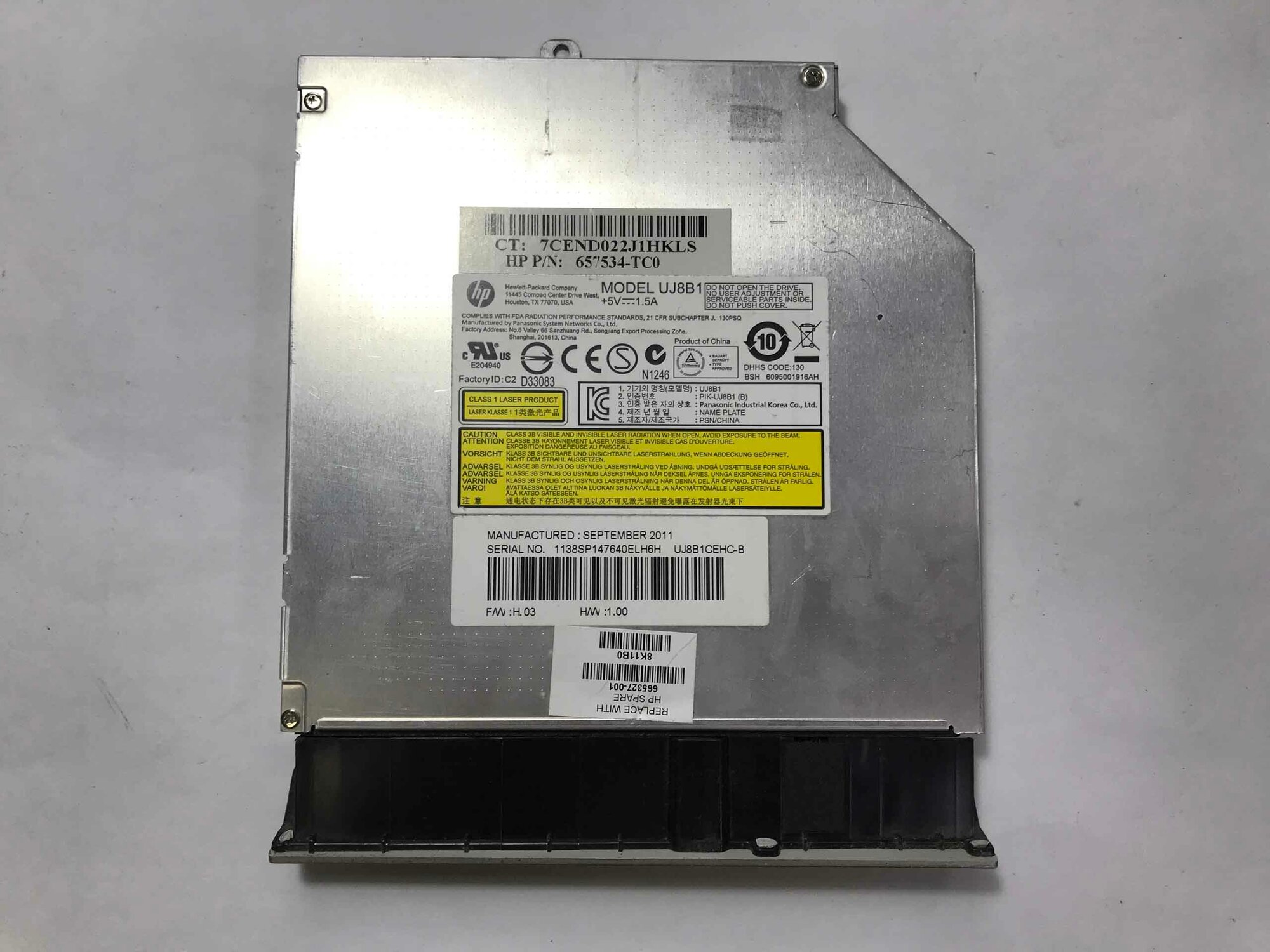 Привод DVD для HP g6-2000