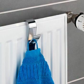 Крючки сушилка на полотенцесушитель / Крючки на батарею Хром набор 4 шт.