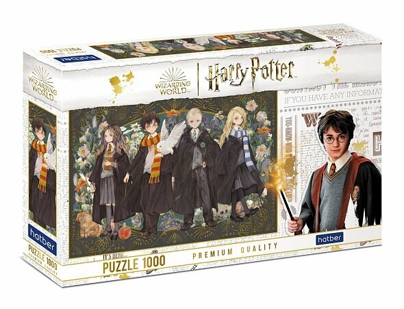 Пазлы 1000 деталей. Гарри Поттер (Premium) 1000ПЗ227706, (Хатбер-М)