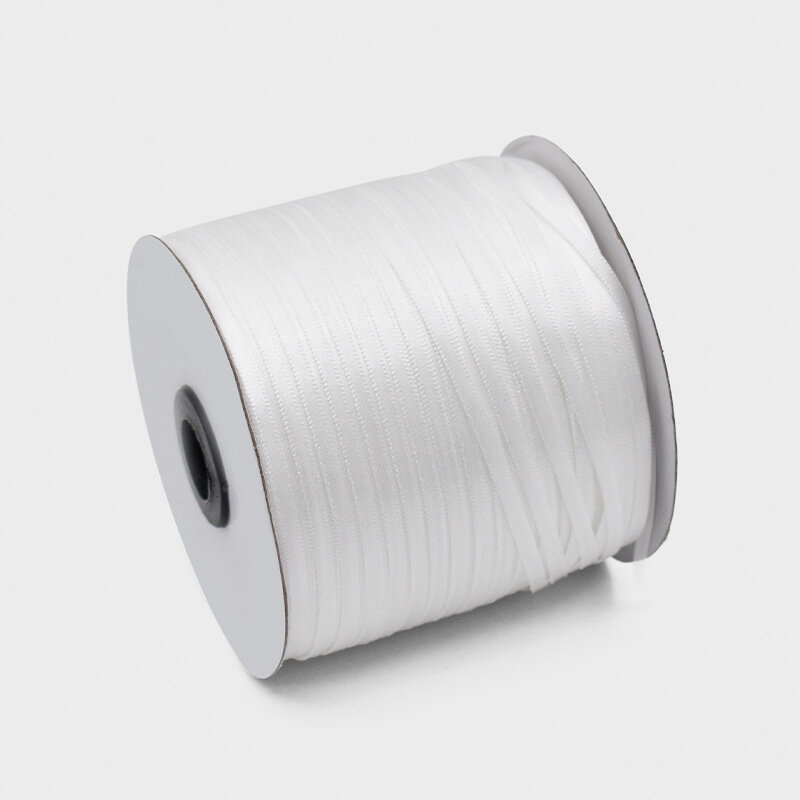 Горячая распродажа в наличии 0,3 см широкая двусторонняя полиэстеровая лента для подвешивания одежды, аксессуары, лента 3 мм широкая Xiqi для подвешивания