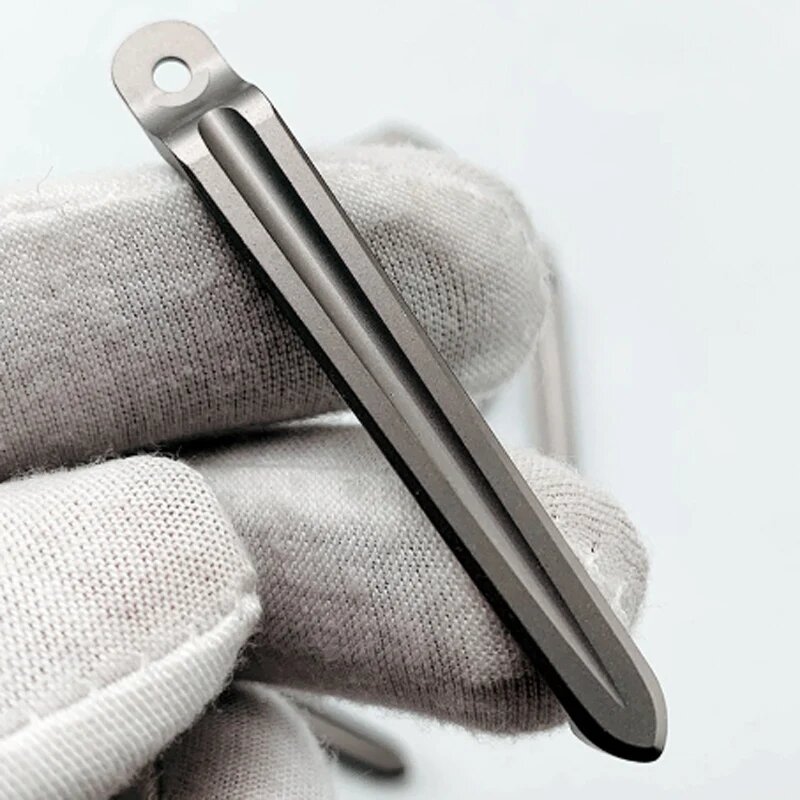 Задний зажим для ножа Chris Reeve Umnumzaan Sebenza из титанового сплава