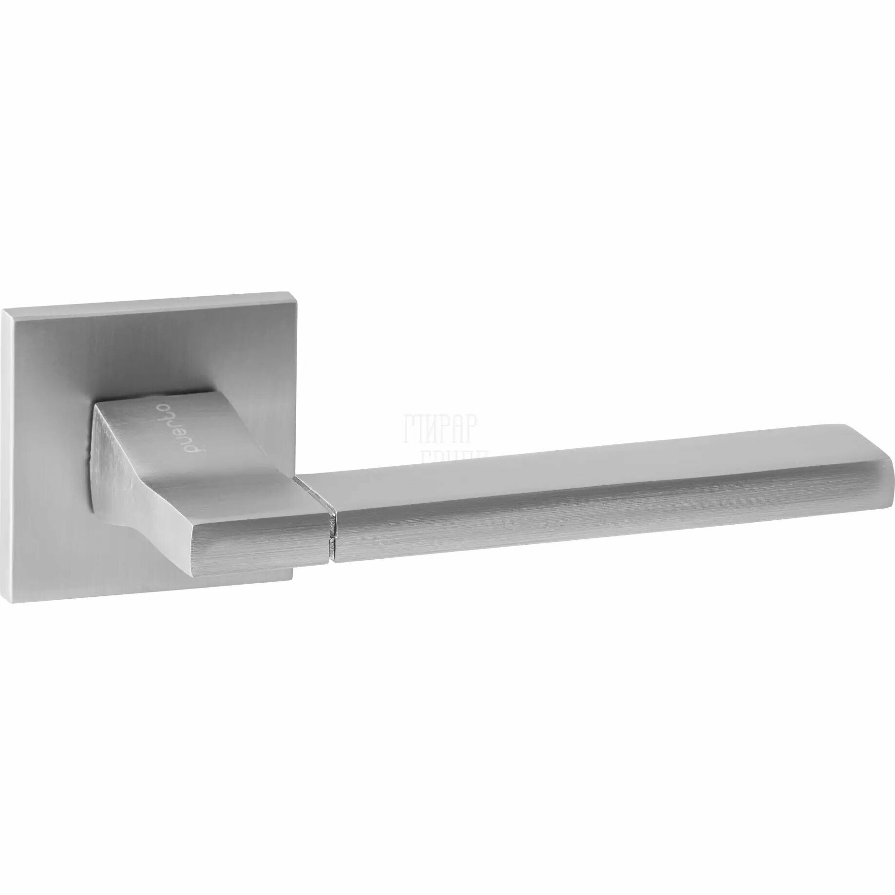 Дверные ручки Puerto (Пуэрто) "Тирамису", серия SLIM INAL 524-03 slim никель супер матовый