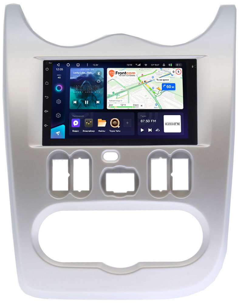 Магнитола в штатное место 2 din Lada Largus 2012-2021 Teyes CC3L 4/32 7 дюймов RP-RNLG-48 на Android 10 (DSP, AHD)