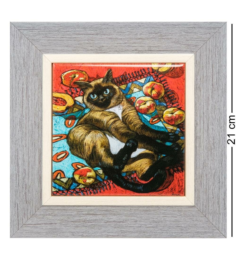 Панно керамическое Вы очаровательны 10х10 A2147946 Artangels, Керамика, пластиковая рамка