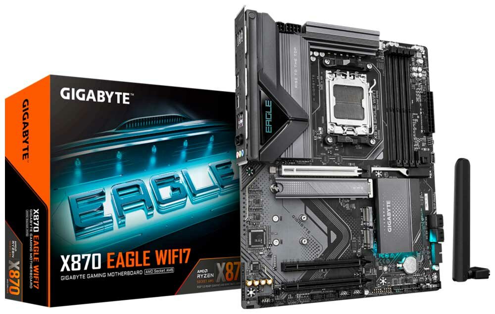 Материнская плата Gigabyte X870 EAGLE WIFI7 (AM5, ATX)