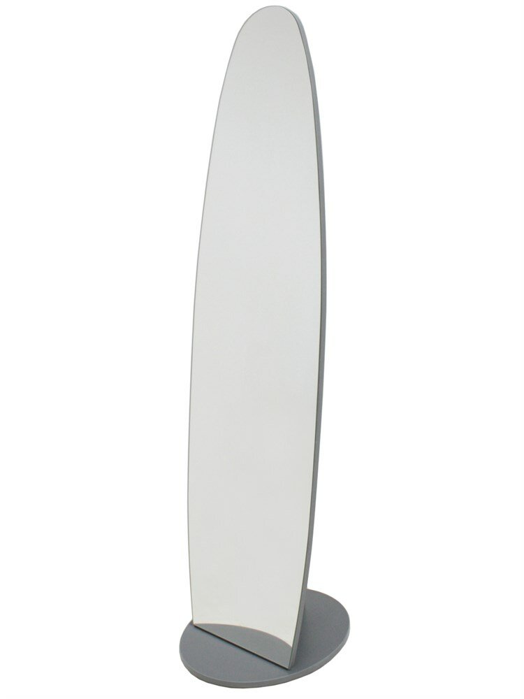 МБЛ Зеркало напольное Стелла 1 графит темный 157,8 см х 40,4 см графит темный