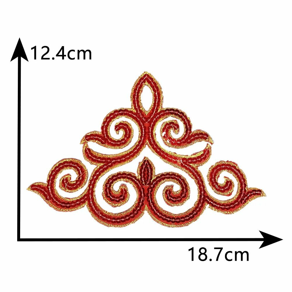 Термоклей для глажки пайетками The Young Siblings styleC7988