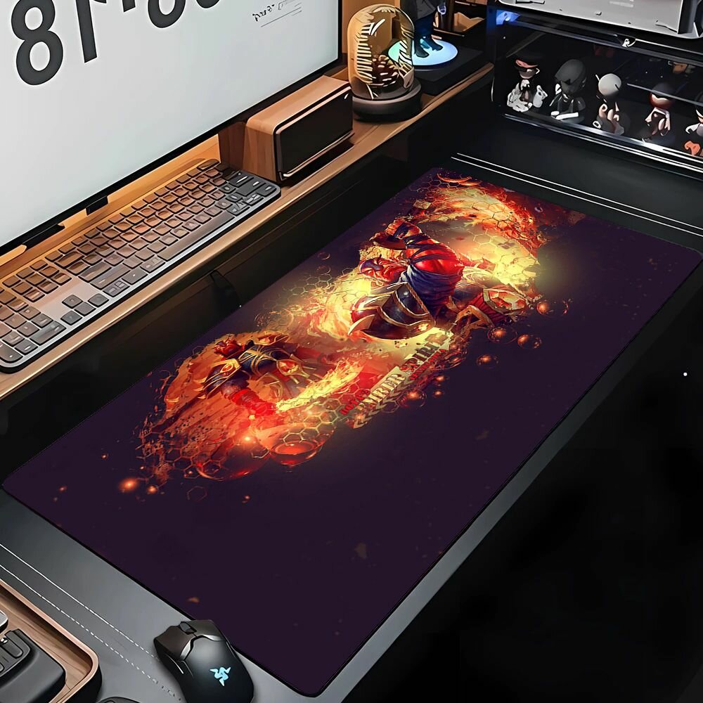Крутой игровой коврик для мыши с рисунком аниме DOTA2 XXL, принадлежности для офисного оборудования 900X400