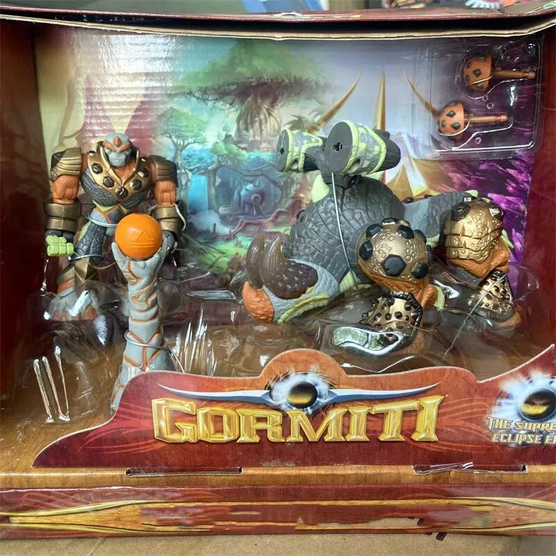 Фигурки Gormiti Lord of Nature Toby Tripp Jessica черный