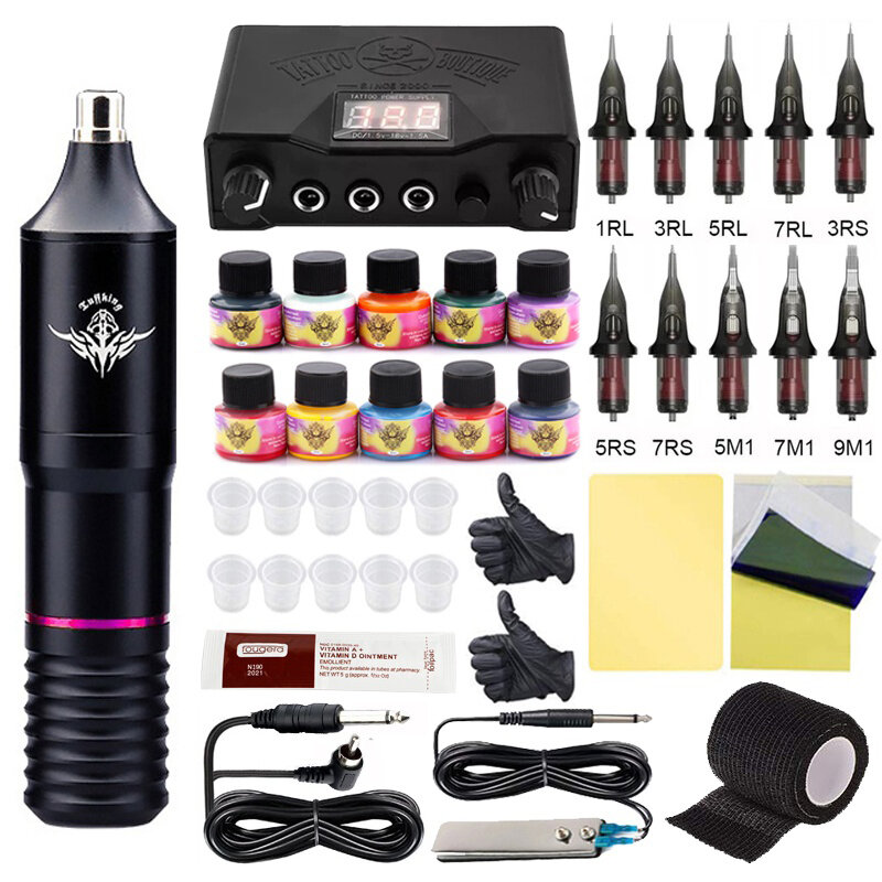 Tatooine Полный набор тату машинок для начинающих боди-арта