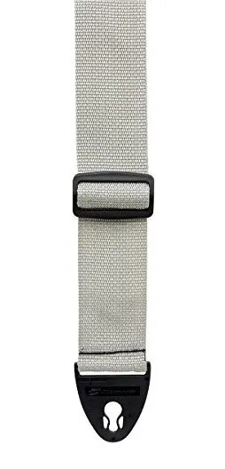 Ремень для гитары D'Andrea Polyweb Ace-Lock 1355SILVER
