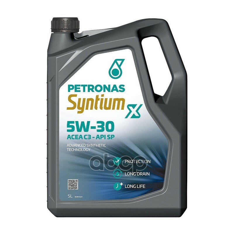 PETRONAS SYNTIUM X 5W30 С3 5L масло моторное ACEA: C3 API: SP шт.