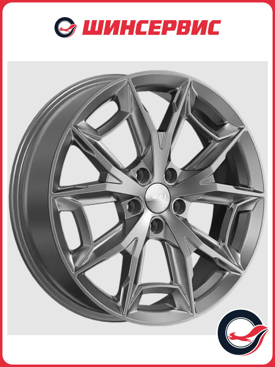 Литой диск Скад Паркер R19x7.5J 5x108 ET42 ЦО65.1