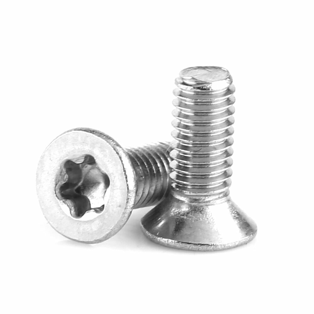 Звездный привод CountersUnk Плоские винты винтов из нержавеющей стали (M3 × 12)