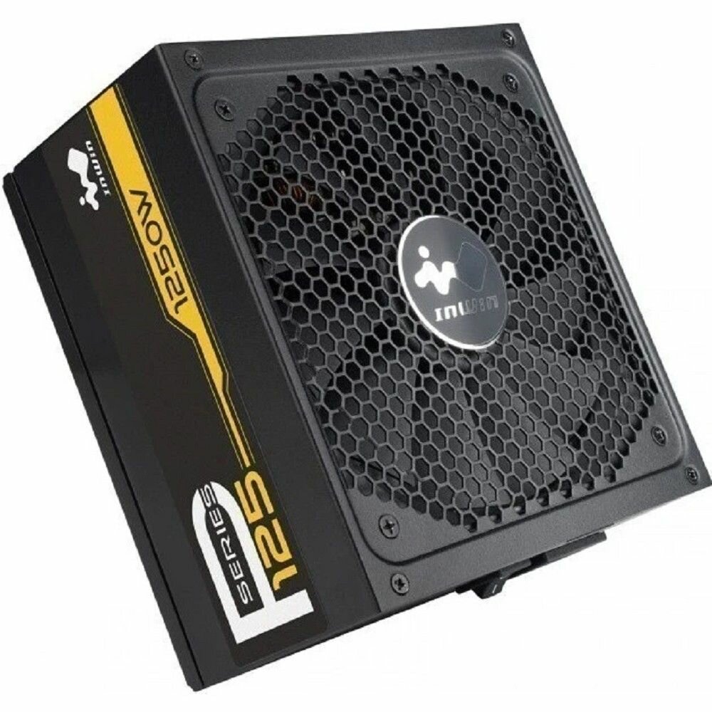 Inwin Блок питания P125 1250W 80plus Gold, w modularized PSU cable, full range, 135mm fan Retail box 6188711