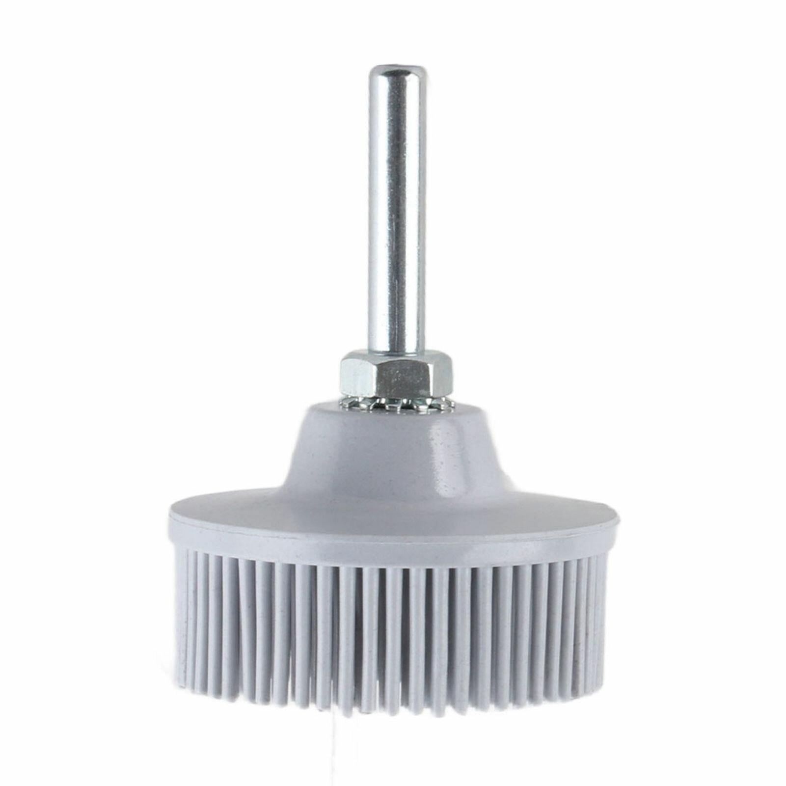 2-дюймовая дисковая щетка для электродрели, наждачная резиновая абразивная щетка для снятия заусенцев и полировки белого цвета