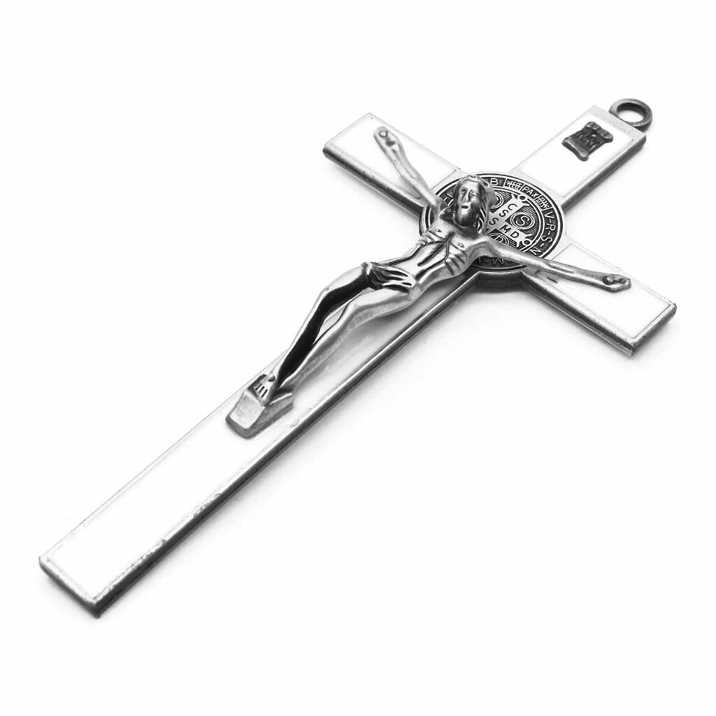 Украшение католической церкви Креста Господня-Белый + Старинное олово