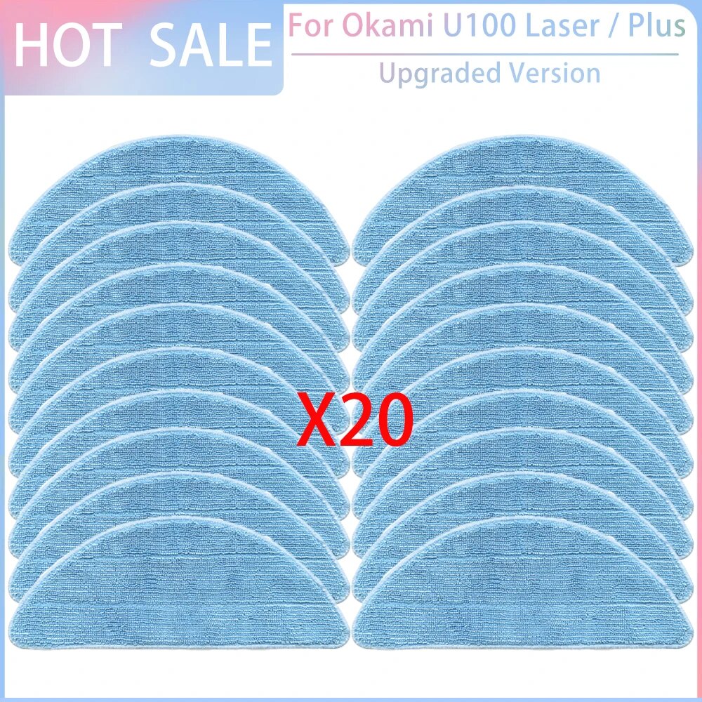 Комплект запчастей для пылесосов Okami U100, U100 Laser, U100 Plus, R120 (боковая щетка, SET F