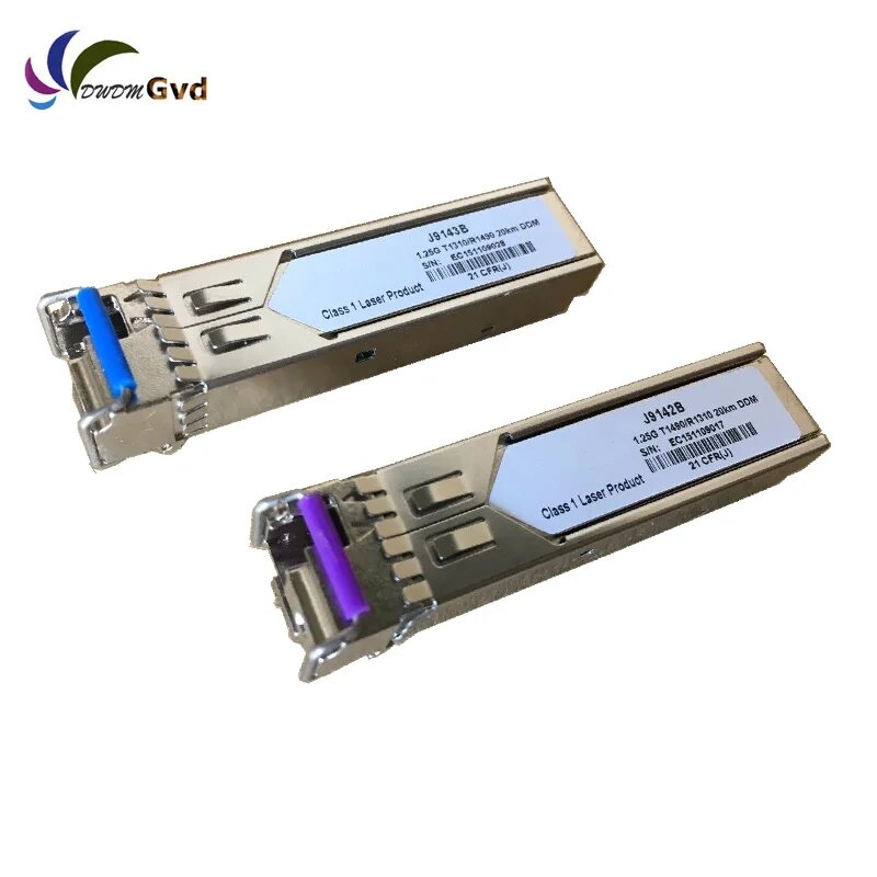 SFP трансивер DWDMGVD J9142B 1000BASE-BX BiDi, 1 Pair together