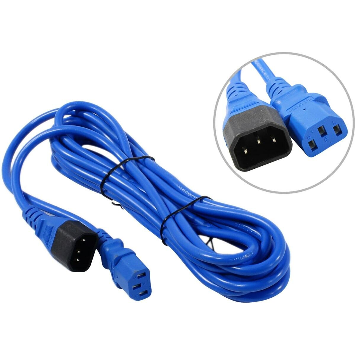 Hyperline PWC-IEC13-IEC14-5.0-BL