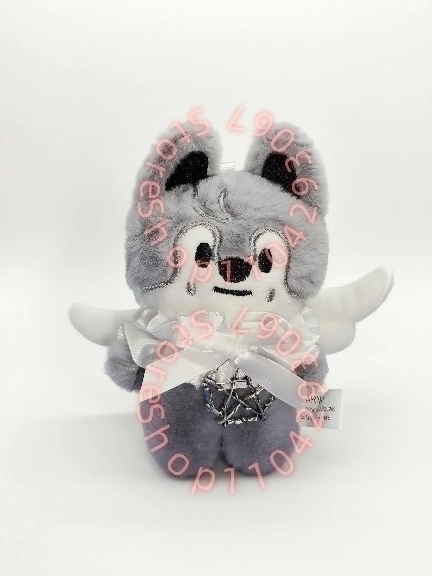 Новый SKZOO Stray Kids милый плюшевый брелок с крыльями ангела, украшение для рюкзака, подарок для пары, подарок на Хэллоуин, Рождество, День Благодарения