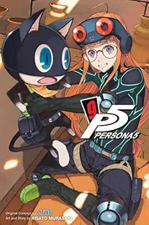 Комикс Persona 5 (Персона 5) Том 9, оригинальное японское издание, автор Мурасаки Куцу, издательство Shogakukan