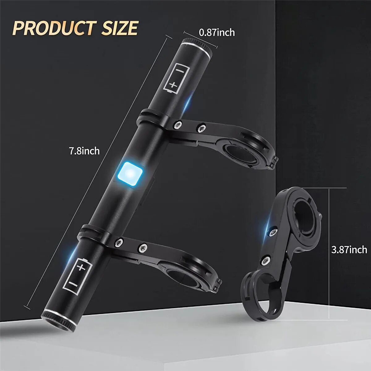 Удлинитель для руля велосипеда USB Крепление для удлинителя руля велосипеда