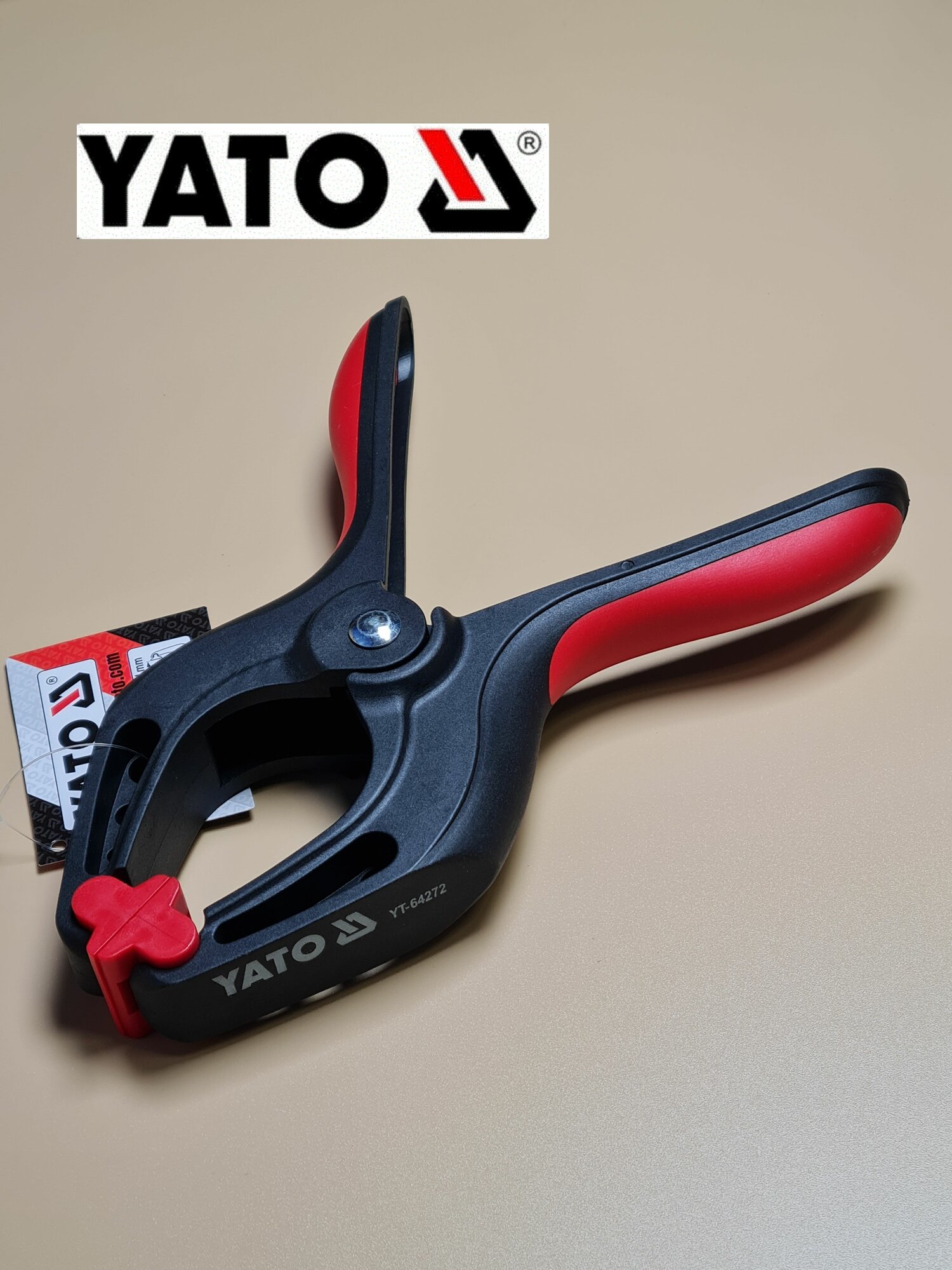 Пружинная струбцина 200 мм Yato YT-64272
