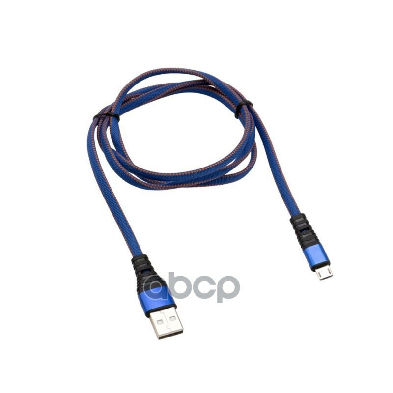 Кабель USB для MicroUSB 1м 2,0А в джинсовой тканевой оплетке REXANT арт. 181163 - высокое качество товара по низкой цене