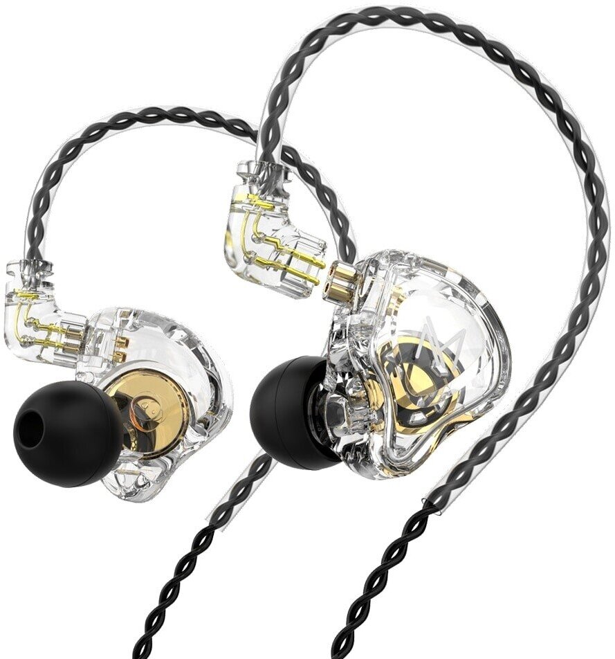 Наушники проводные TRN MT1 без микрофона (белый)