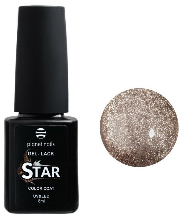 Гель-лак Planet nails Star №724 8 мл арт.12724