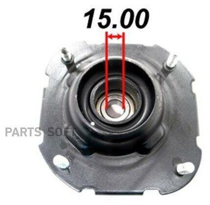 Опора амортизатора Tenacity (1122) ASMTO1001 15mm Tenacity арт. ASMTO1001