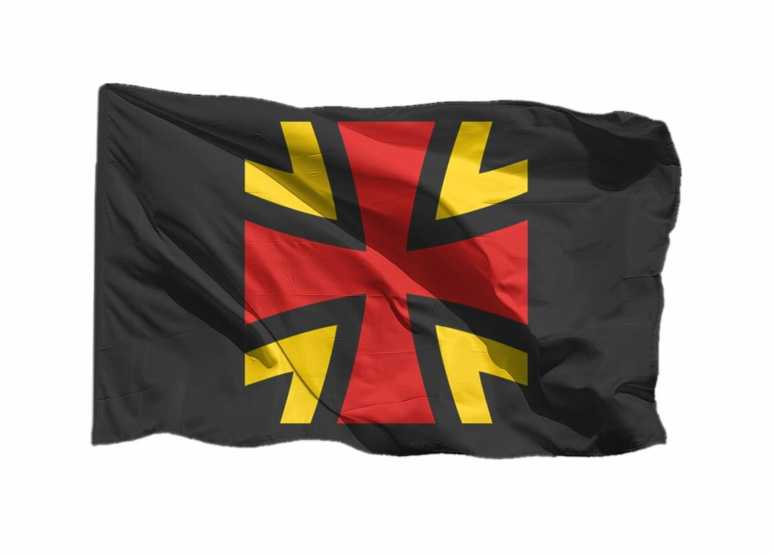 Флаг Берлинская Федерация Metro Last Breath 90х135 см на сетке для улицы, для флагштока