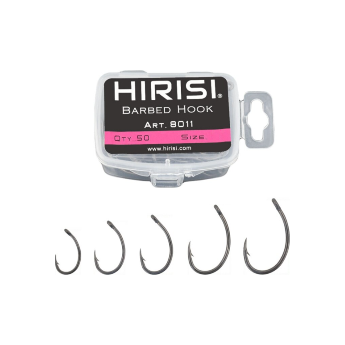 Крючки Hirisi 8011 №8 50шт.