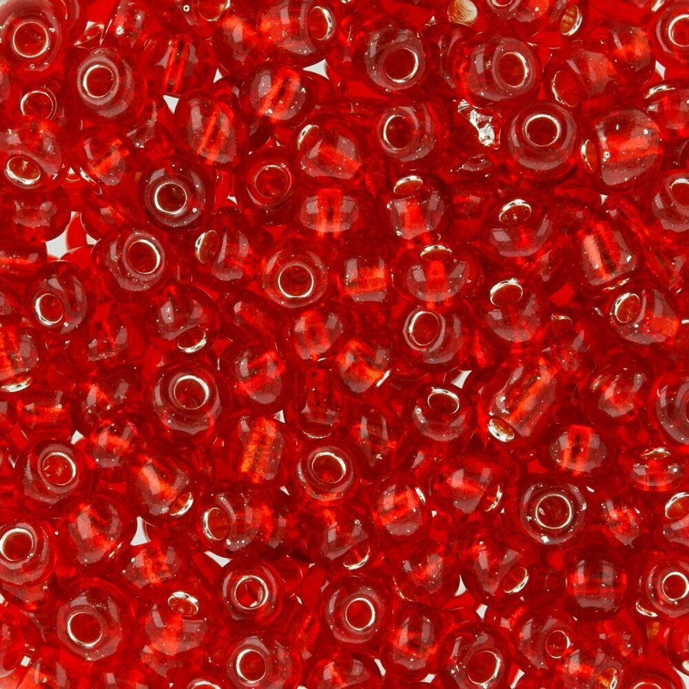 Бисер "Zlatka" GR 11/0 (0021-0056) 10 шт 10 г №0025 св. красный