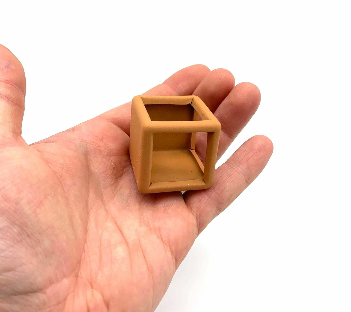 Укрытие-кубик для креветок и карликовых раков, 3.5 х 3.5 х 3.5 см