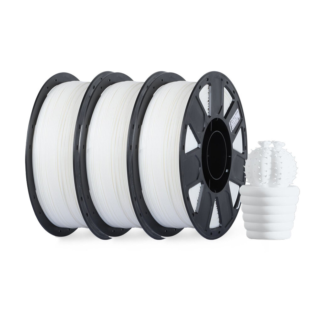 Набор катушек PLA пластика Creality, белый, 3 штуки 3301010121_3шт