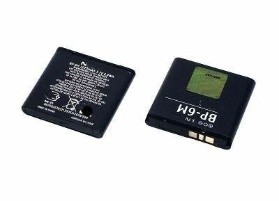 BP-6M Nokia 3250 6151 6233 6280 6288 9300 N73 N77 N93 Аккумулятор
