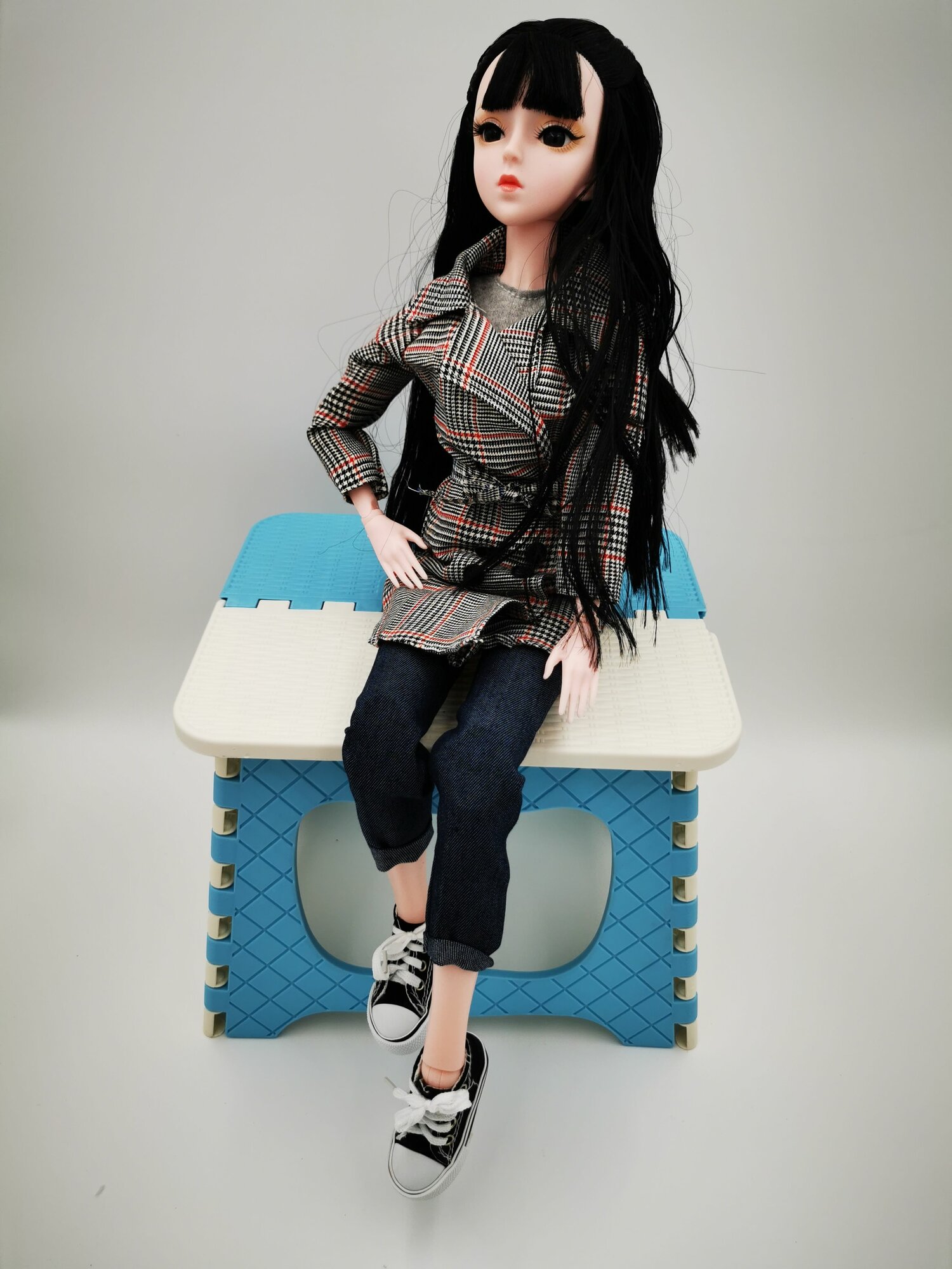 Кукла Betty (60см) в подарочной упаковке (синий)