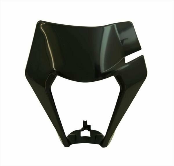 Пластик фары Rtech R-MASKKTMNR20 для KTM EXC/EXCF/XC-W125-500 20 черный для мотоцикла