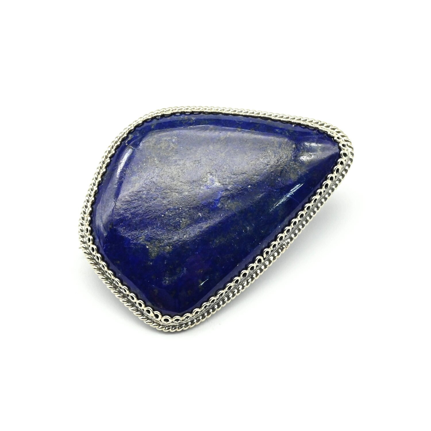 Брошь, лазурит