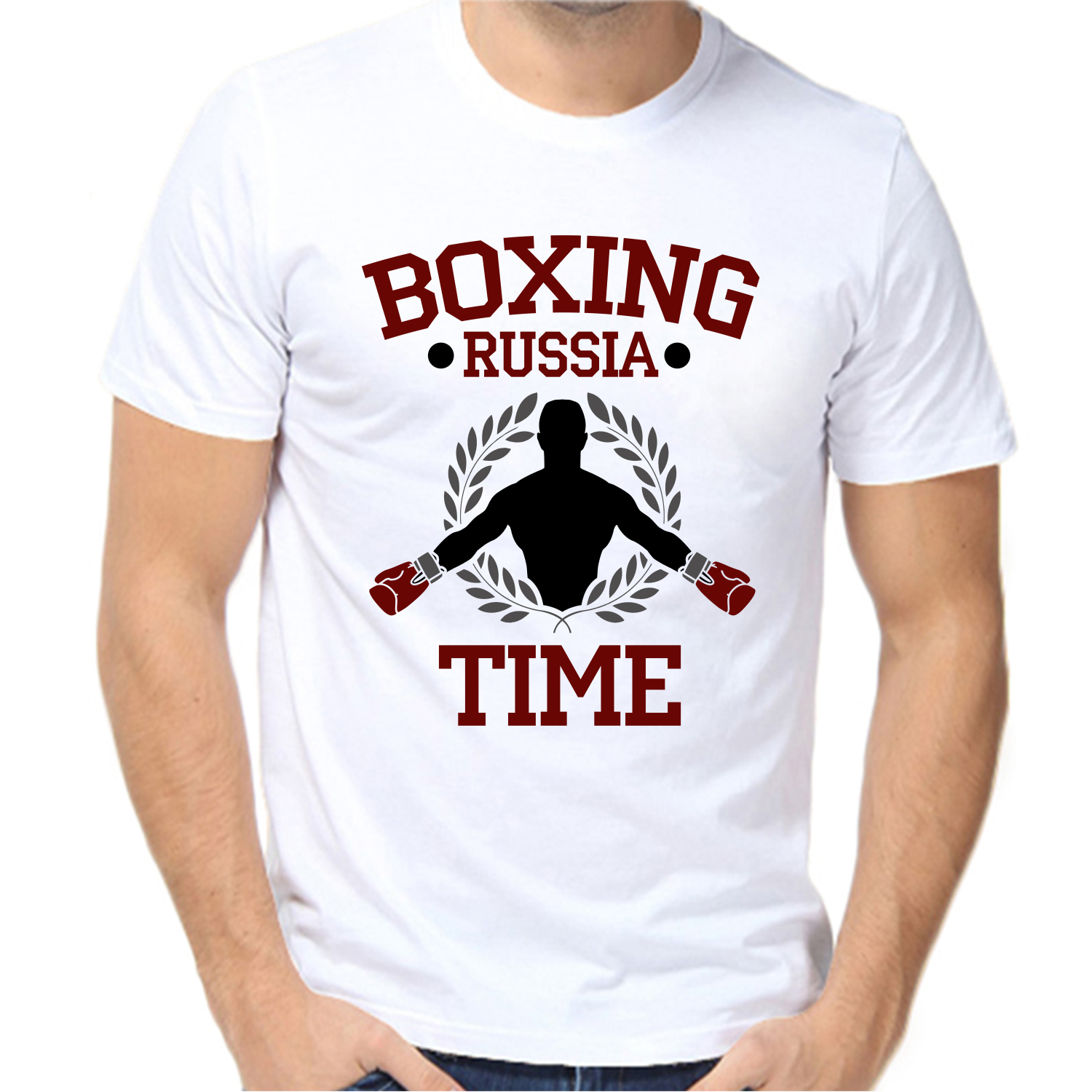 Футболка boxing russia time