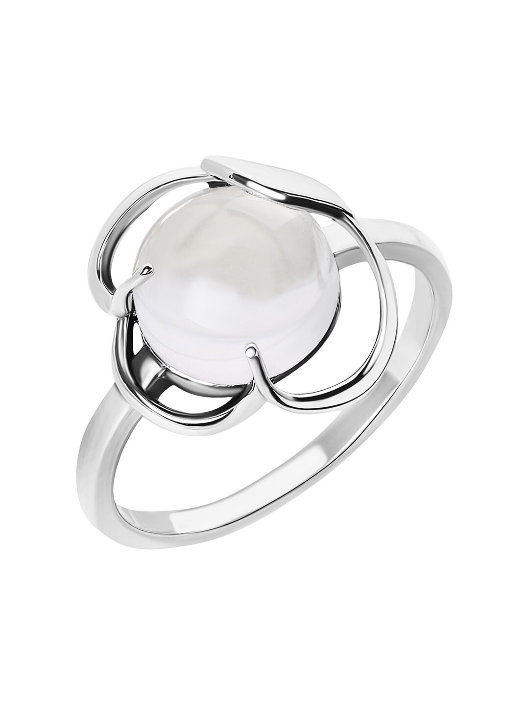 Кольцо, серебро, 925 проба, чернение