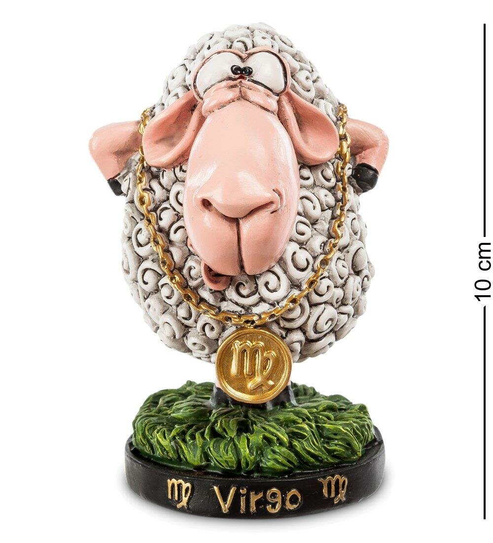 Фигурка Овца Знак Зодиака - Дева (W.Stratford) A2037581 The Comical World of Warren Stratford, Полистоун