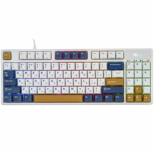 Клавиатура Royal Kludge RK89(RKLemon)белая