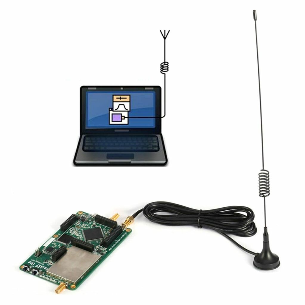 HackRF One SDR с антенной — фото 1